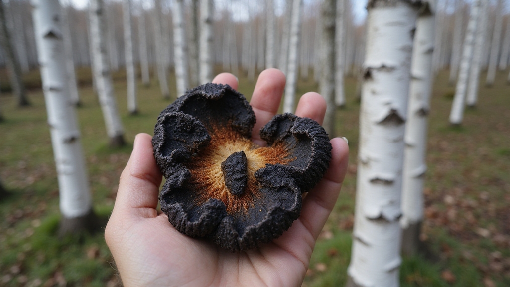 Beržų grybas (Chaga): senelės naudojo viskam, dabar tiriamas kaip ...